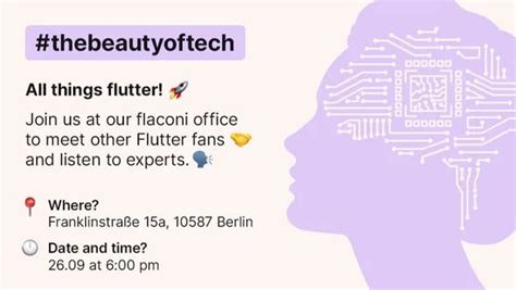 flutter berlin meetup on linkedin flutter thebeautyoftech