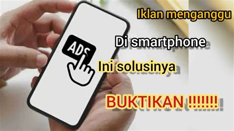 cara menghapus iklan di hp android |2023 - YouTube