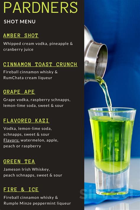 Pardners Menu In Round Rock Texas Usa