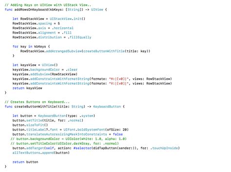 Creating A Custom Keyboard In Ios Swift India Medium