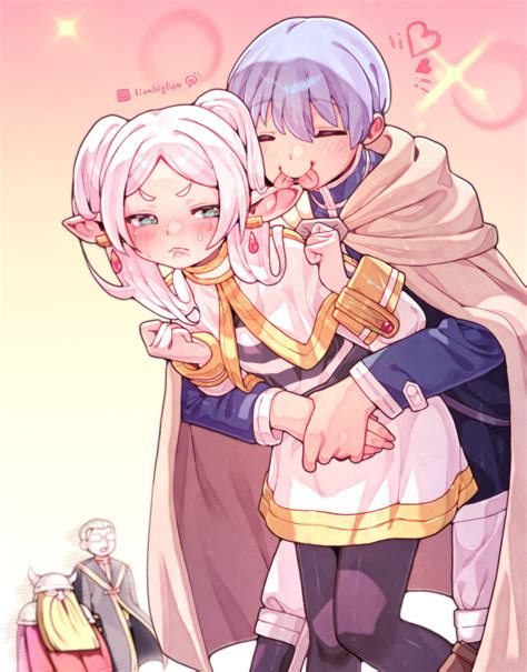 Frieren Himmel Eisen And Heiter Sousou No Frieren Drawn By