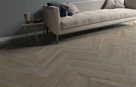 Birch Wood Effect Floor Tiles