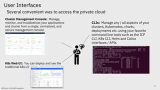 Creating Microservices Application With IBM Cloud Private ICP ICP Architecture PPT