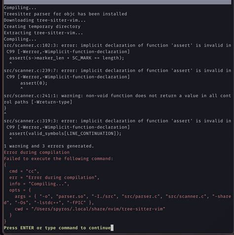 treesitter/highlighter: Error executing lua: ...: end_col value outside range · Issue #1201 ...