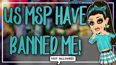 US MSP HAVE BANNED ME O YouTube
