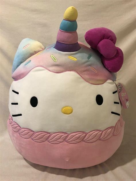 Squishmallows Sundae Hello Kitty 20 Extra Large Hello Kitty And Friends New W Tag 3898357753