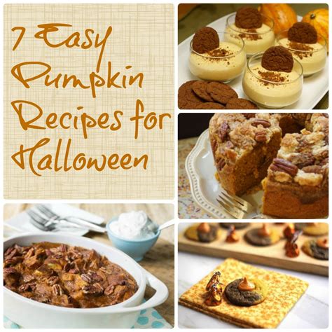 7 Easy Pumpkin Recipes For Halloween