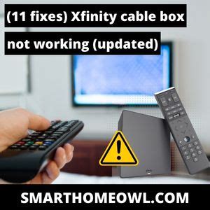 11 Fixes Xfinity Cable Box Not Working Updated 2023 SmartHomeOwl