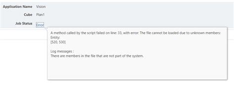 Epm Groovy Validate Data Files To Identify Unknown Members Before
