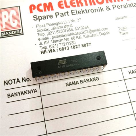 Jual Atmega8a Pu Atmega 8a Pu Atmega8a Pu Kota Depok Pcm Elektronik