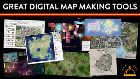 19 Great Free Or Low Cost Digital Mapping Tools For Tabletop Games RPG Map Making Tools