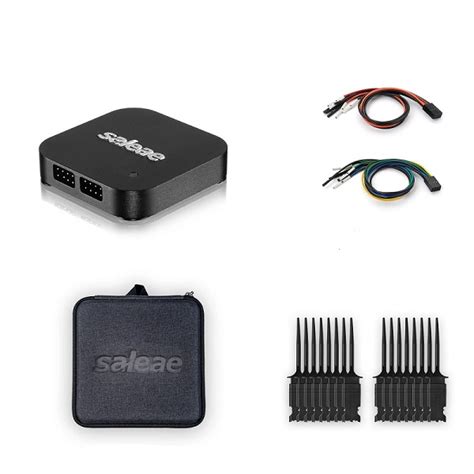 saleae logic 8 logic analyzer black