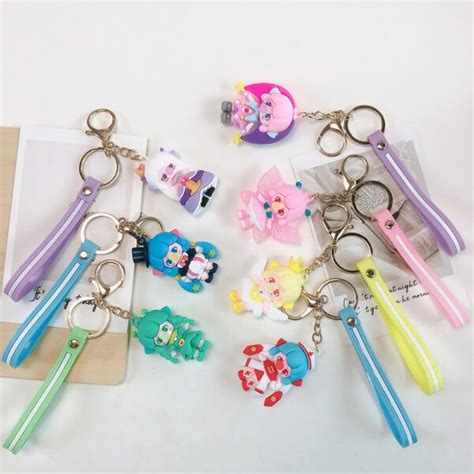 Cute Cartoon Girl Doll Keychain Kawaii Fashion Shop Cute Asian Japanese Harajuku Cute Kawaii