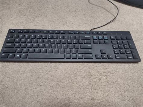 New Dell KB216t Black Slim USB Wired PC Desktop Keyboard | eBay
