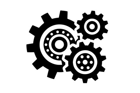 Gears Dxf File Cnc Cutting File Laser Graphic By Artful Assetsy · Creative Fabrica