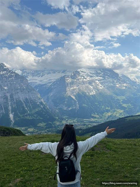 유럽여행 스위스 6월 날씨 융프라우 그린델발트 피르스트feat Vip 패스 네이버 블로그