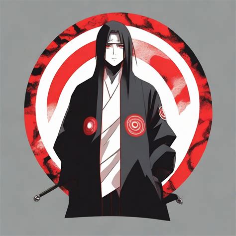 Itachi Uchiha Mysterious Vigilance Amidst Serenity