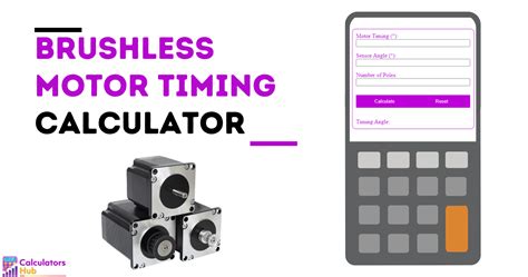 Brushless Motor Timing Calculator Online