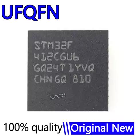 Stm32f412cgu6 Uqfn 48 Stm32f412 Microcontroller Chip Ic Integrated New