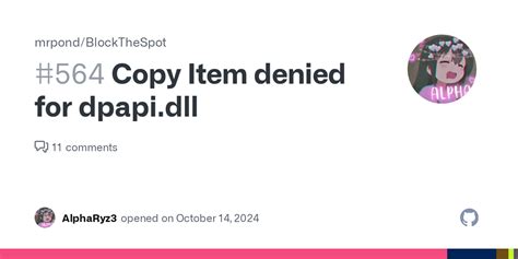 Copy Item Denied For Dpapi Dll Issue Mrpond BlockTheSpot GitHub