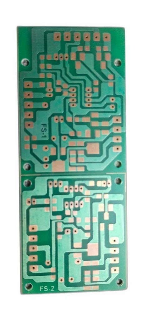 15mm Fr 1 Single Side Pcb Circuit Board Green Min Hole Size 1mm At ₹ 019centimeter In Surat