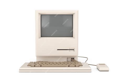 Premium Photo Retro Personal Computer The System Unit Monitor