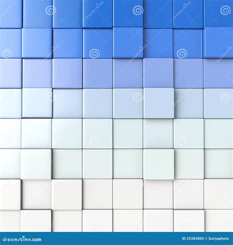 3d Cube Abstraction Background Stock Illustration Illustration Of