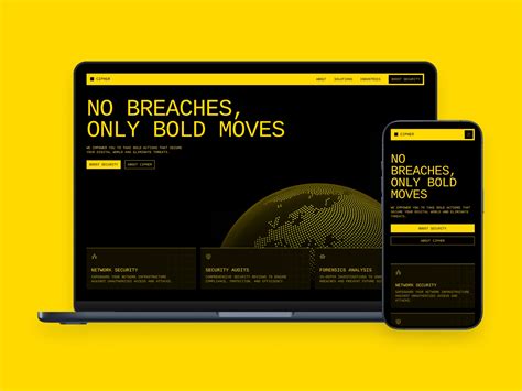 Cipher Responsive Agency Website Template By Nutsdev — Framer Marketplace