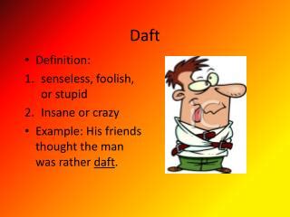 PPT Daft PowerPoint Presentation Free Download ID