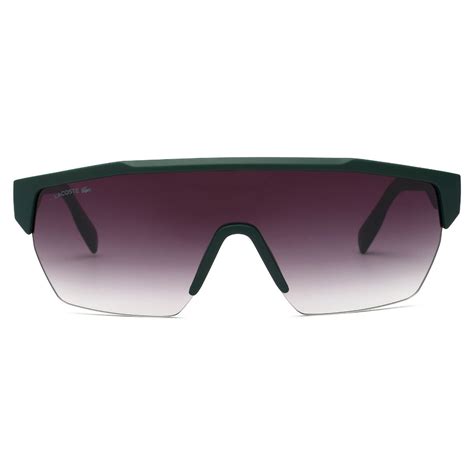 Buy Lacoste Smoke Gradient Lens Modified Hexagon Sunglass Supra Matte