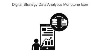 Digital Strategy Data Analytics Monotone Icon In Powerpoint Pptx Png And Editable Eps Format PPT