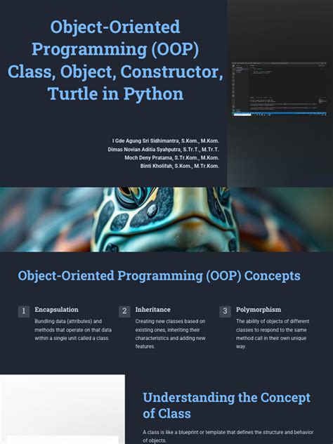 Class Object Constructor Object Oriented Programming Oop In Python