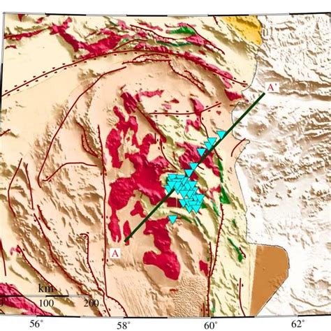 Seismic Stations Of The Array Used In This Study Download Scientific