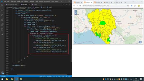 Vector Labels Seem To Be Covered By Colored Features Polygons In