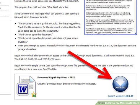 How To Fix Microsoft Word Steps With Pictures WikiHow