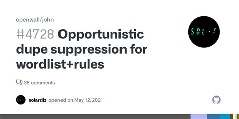 Opportunistic Dupe Suppression For Wordlistrules · Issue 4728