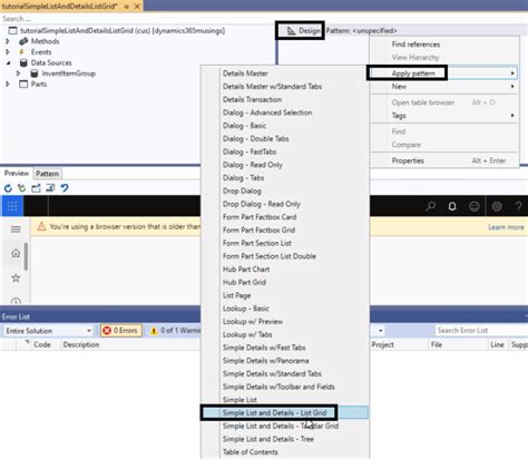 Simple List And Details Form In D365 Dynamics 365 Musings