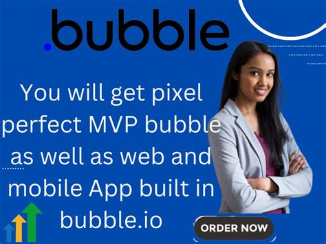 Pixel Perfect MVP Bubble Web And Mobile App Built In Bubble Io Upwork