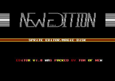 CSDb Sprite Editor V1 0 By New Edition 1988 CSDb Sprite Editor V1 0 By New Edition 1988