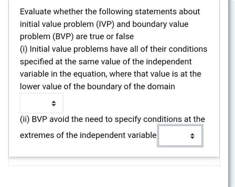 Solved Evaluate Whether The Following Statements About Chegg Com