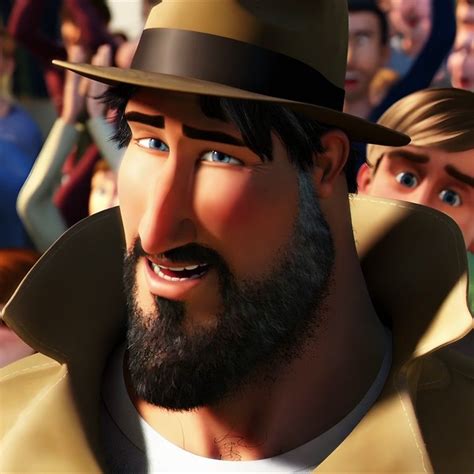 Megamind Metro Man Beard
