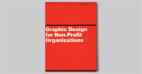 Graphic Design For Non Profit Organizations Rationale