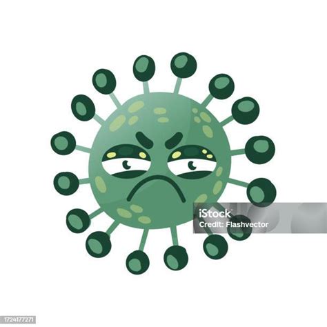 만화 만화 세균 질병 미생물 재미있는 얼굴을 가진 카와이 미생물 병원균 박테리아 바이러스 생물학에 대한 스톡 벡터 아트 및 기타 이미지 생물학 세포 가공의 인물