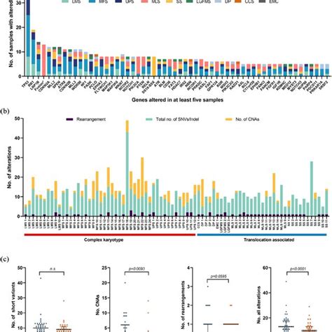 Comparison Of Genetic Alterations In Sts With A Complex Karyotype Download Scientific Diagram