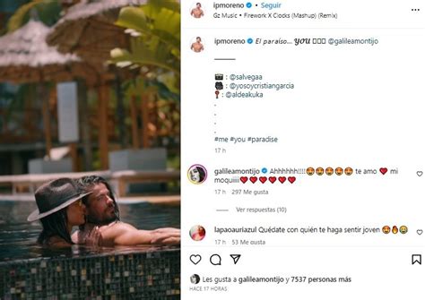 Desde la alberca, novio de Galilea Montijo marca territorio