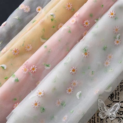 Daisy Net Yarn Flower Wrapping Paper Mesh Wrapper For Flower Arrangement T Packaging Bouquet