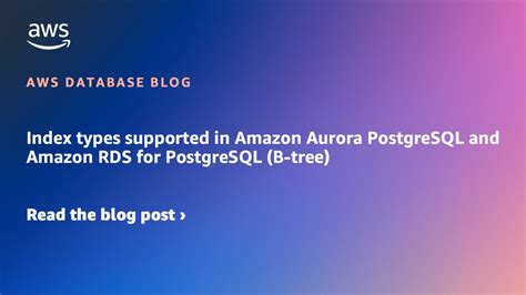 Amazon RDS AWS Database Blog