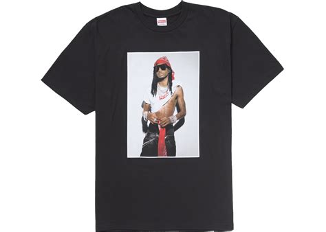 Supreme Playboi Carti Tee Black Hombre Fw25 Us