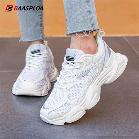 Купить Baasploa Новые женские кроссовки из искусственной кожи для ...