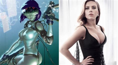 Scarlett Johansson As Motoko Kusanagi In Ghost In The Shell FIRST LOOK The Fappening